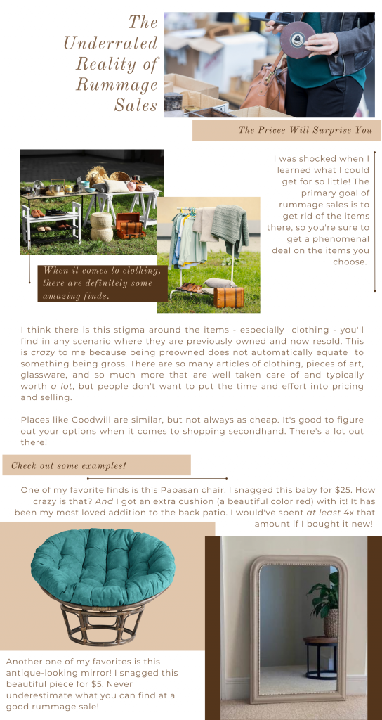 The Underrated Reality of Rummage Sales - Joshua Kumar